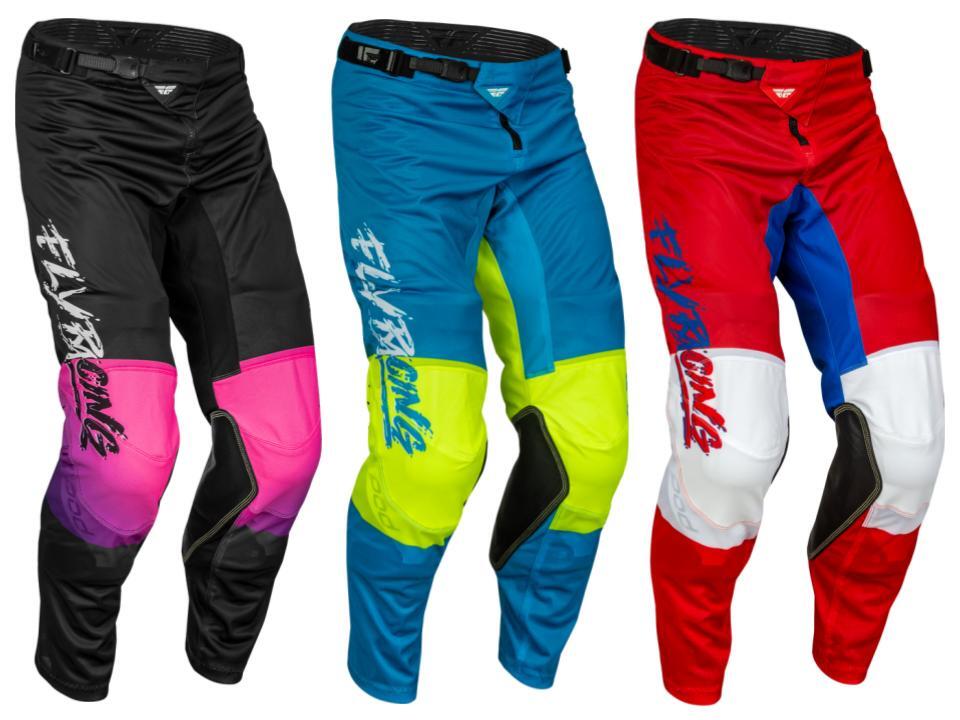 Fly Racing Youth Kinetic Mesh Khaos Pant MX/ATV Offroad Dirt Bike ...