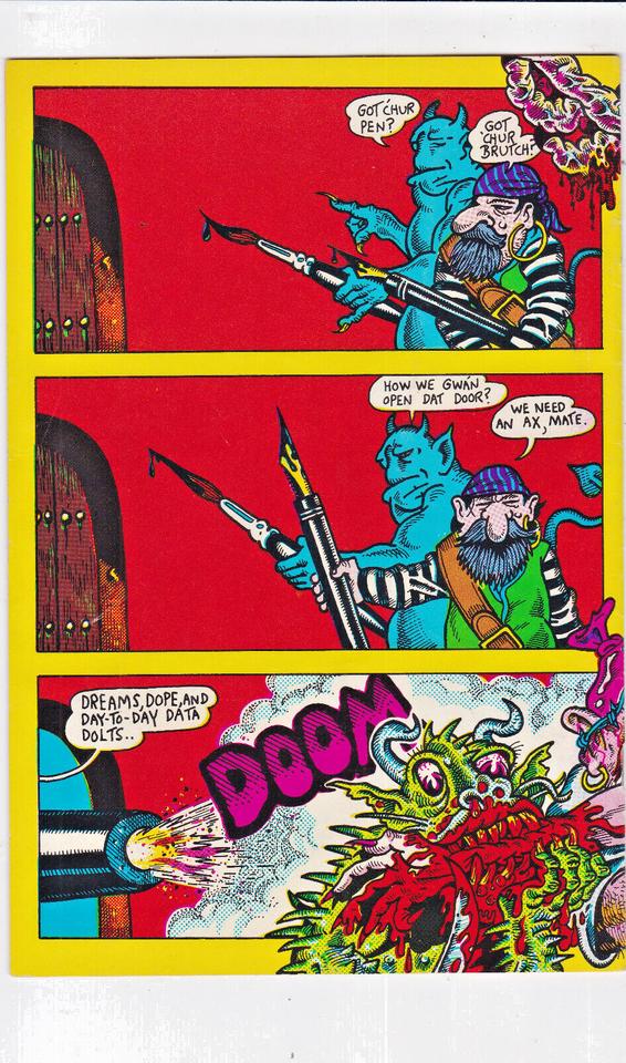 BENT #1 VFINE SIGNED by S. CLAY WILSON Checkered Demon 1971 Rare ...