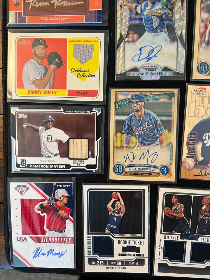 Lot of 42 Sports Card Auto Patch Relic Lot - NM - C365 | eBay