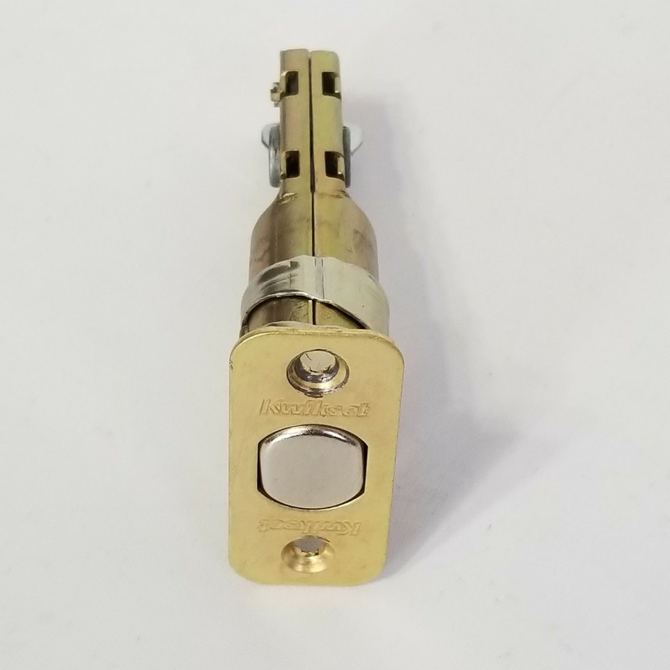 Kwikset Replacement Deadbolt Door Latch, Polished Brass | eBay