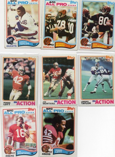 1982 TOPPS FOOTBALL COMPLETE SET | eBay