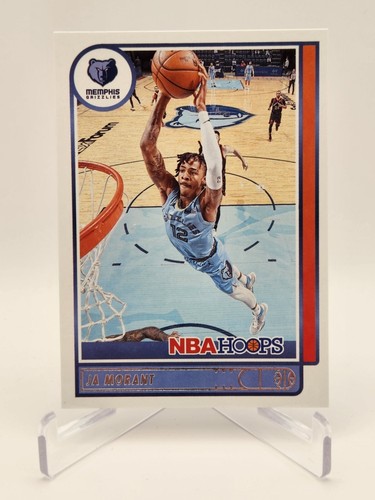 2021-22 Panini Hoops Ja Morant Memphis Grizzlies NBA Basketball #132 ...
