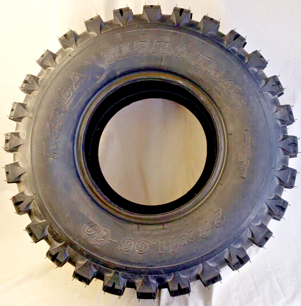 four GOLF CART TIRES 22x11.00-10 22x1100-10 22x11-10 22/11-10 Kenda ...