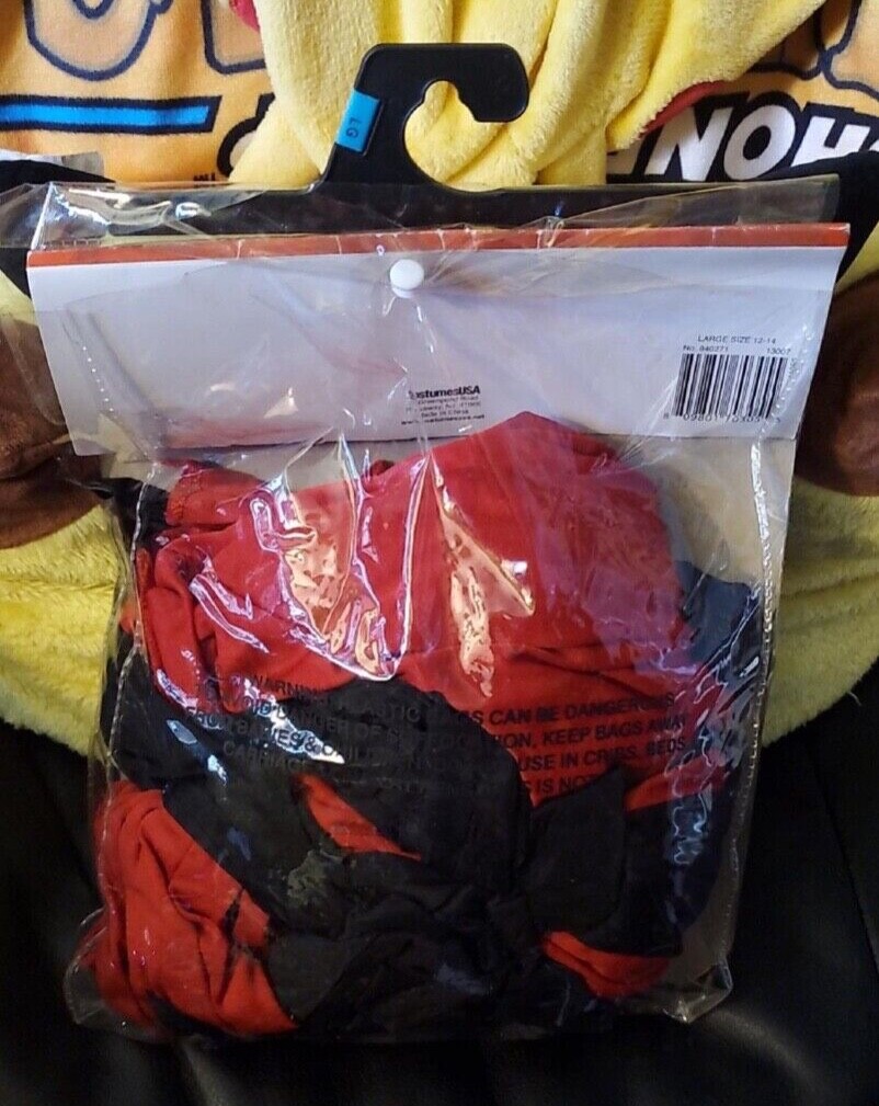 Fire Dragon Ninja Child Large Halloween Costume (Size… - Gem