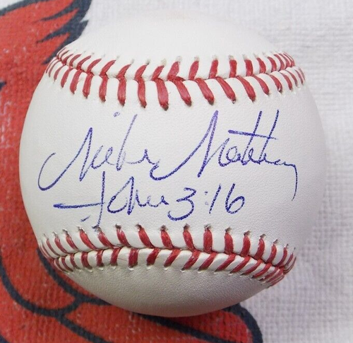Mike Matheny autographed Rawlings 2013 World Series MLB Baseball | eBay