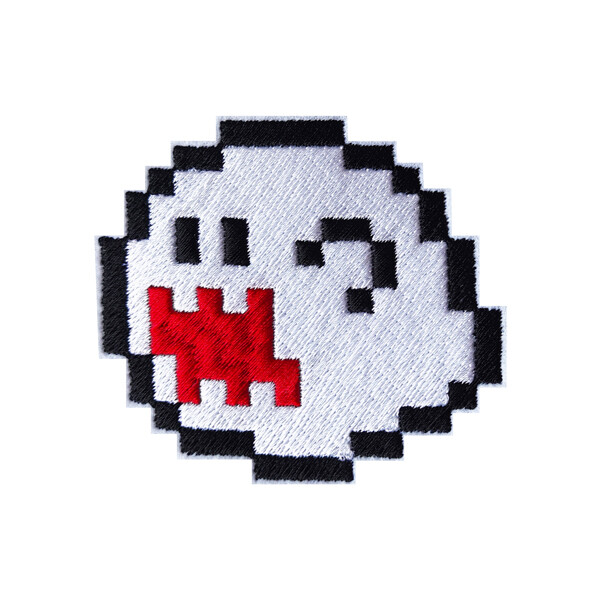 Nintendo Patch Super Mario Characters Embroidered 8Bit Iron-On 2.35" | eBay