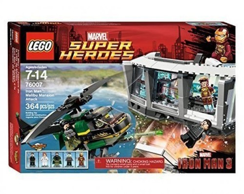 LEGO 76007 Super Heroes Iron Man Malibu Mansion Attack 5702014972728 | eBay