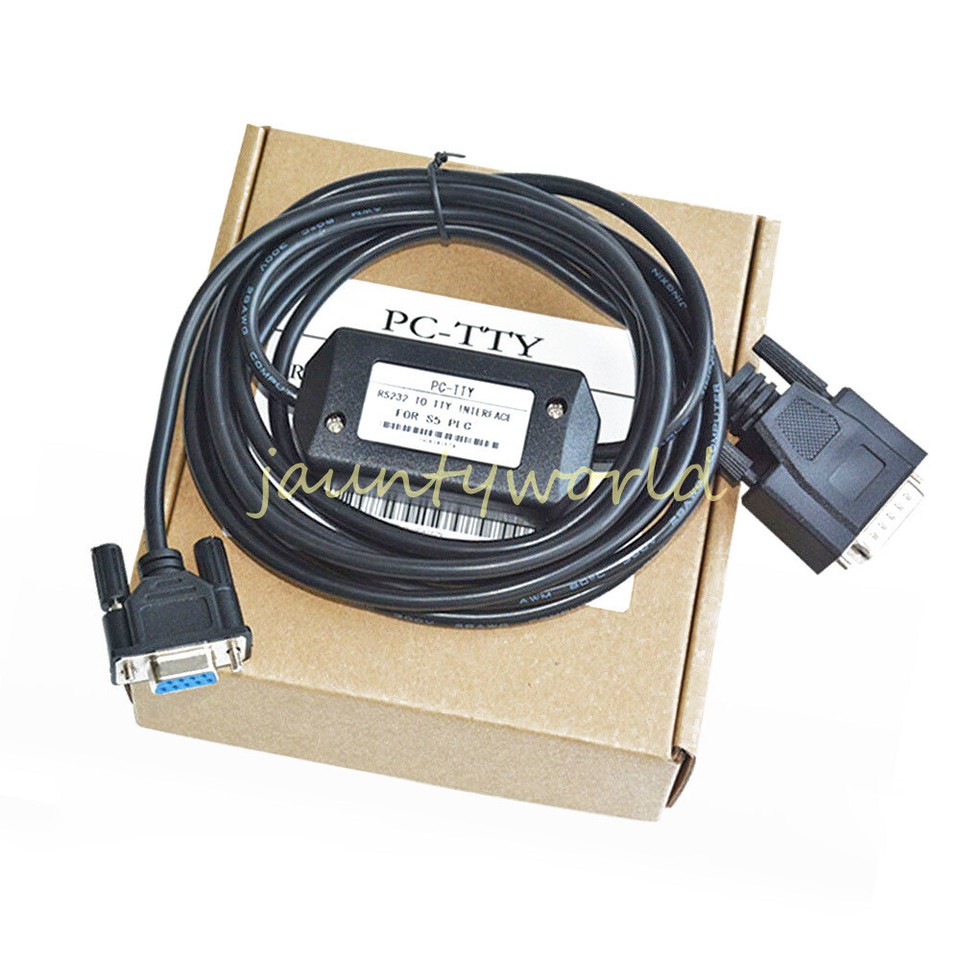 1PC PC-TTY for Siemens S5 PLC 6ES5734-1BD20 PC to TTY Programming cable ...