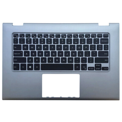 New for Dell INSPIRON 13 7347 7348 Laptop Upper Palmrest w/US Keyboard ...