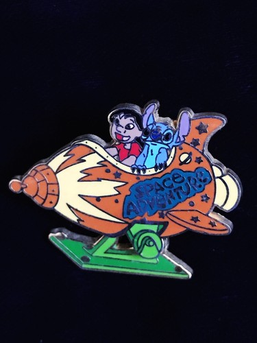 Disney Disneyland Space Adventure Rocket Ship Lilo & Stitch - 24629 | eBay