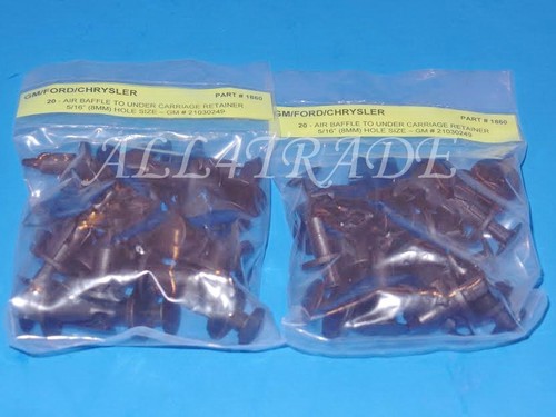 100 Pc 21030249 6503598 Push Type Retainer Clips Fits GM FORD CHRYSLER ...