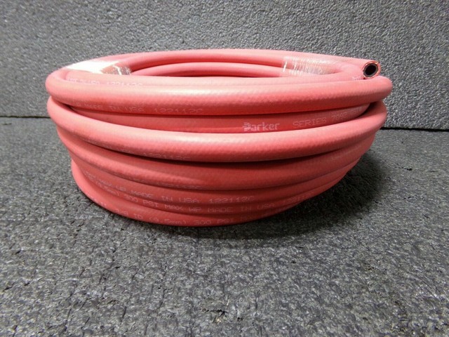 50 FEET Parker 7092-38300 General Purpose GST II Red Hose 3/8 Inch ID ...
