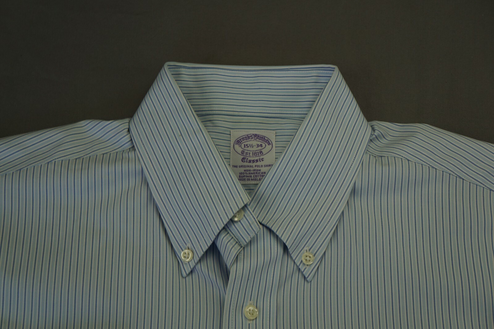 Brooks Brothers Classic Non-Iron Original Polo Dress … - Gem