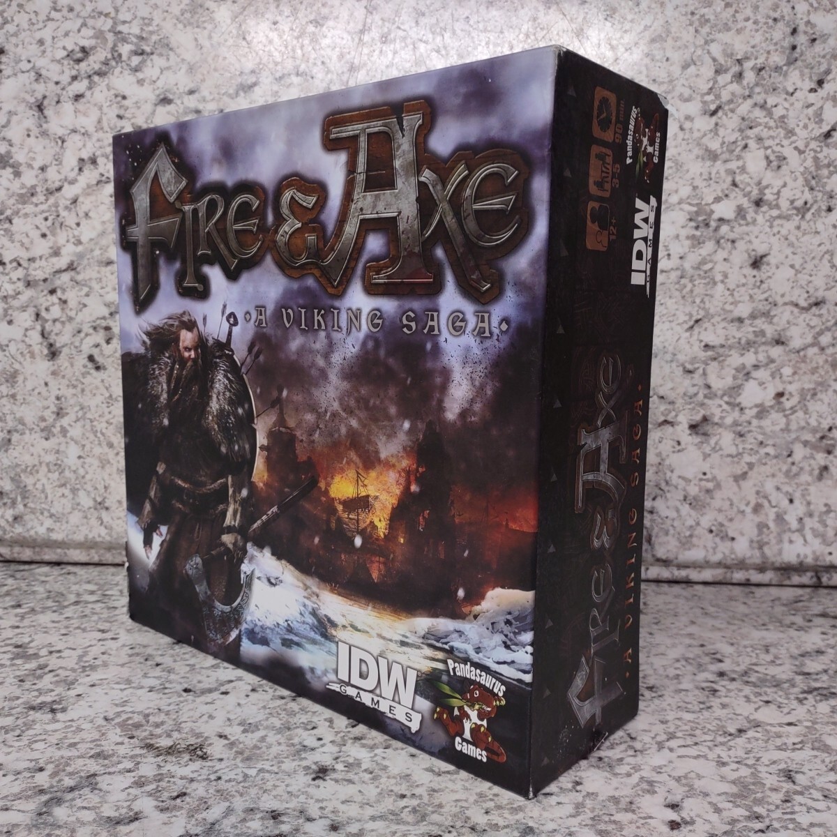 Fire and Axe Viking Saga Board Game IDW Games 2015 Pandasaurus ...