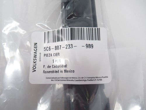 Genuine OEM VW 5C6-807-233-9B9 Driver LH Front Bumper End Cap 2015-2018 ...