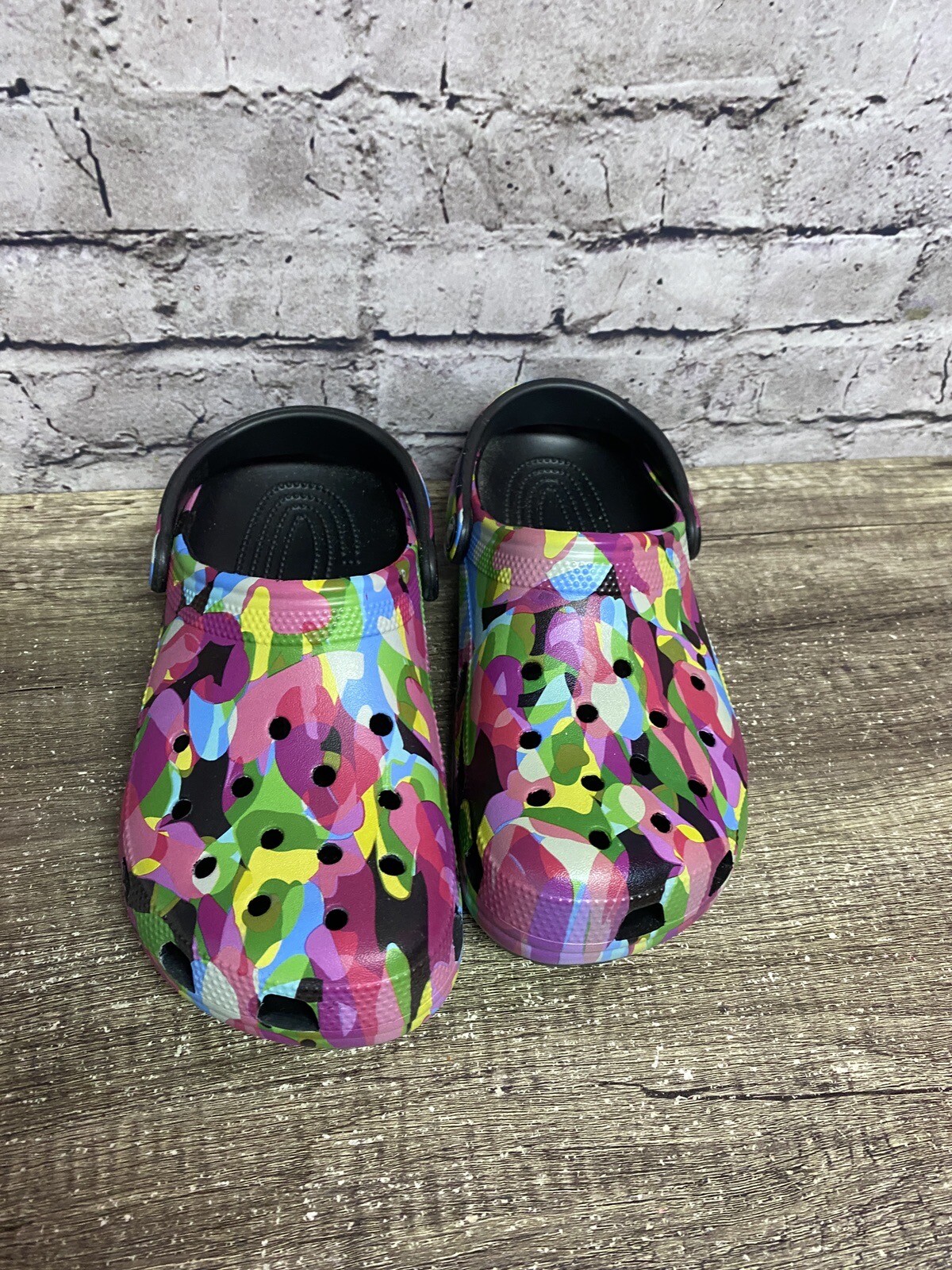 Crocs Bubble Block Clogs Multi Color Runner Size Wome… - Gem