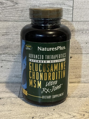 Nature's Plus Glucosamine Chondroitin MSM Ultra Rx-Joint 180 Tabs 11/27 ...