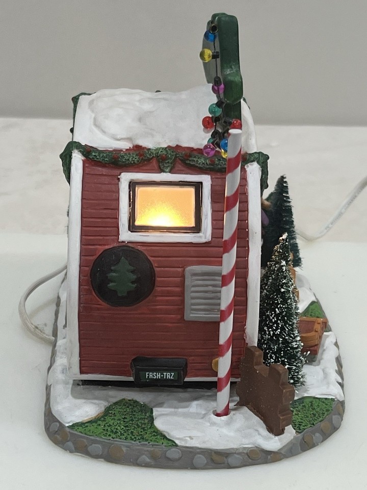 Lemax Village “Farm Fresh Christmas Trees” Camper 2022 Excellent ...