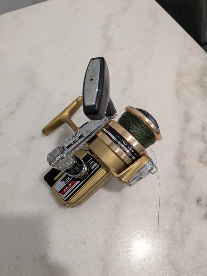 Daiwa Gold GS-2 Skirted Spool Spinning Reel Vintage Fishing Reel | eBay