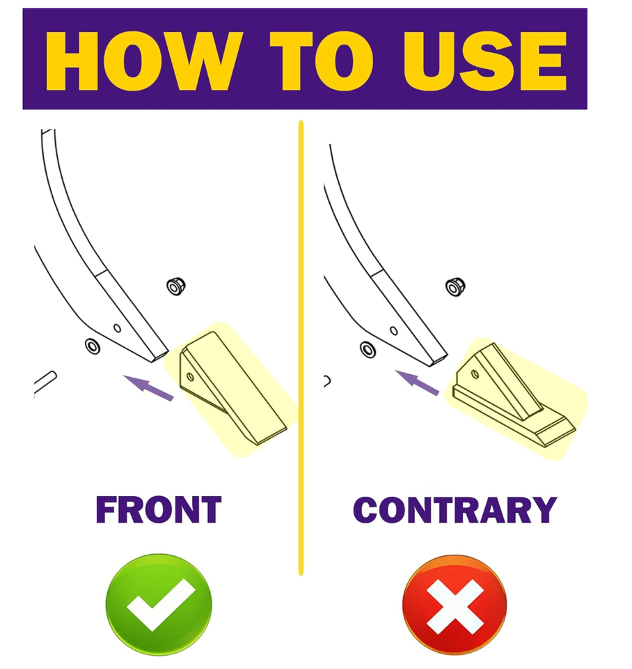 Hitch Mounted Trencher for 3 Point Hitch Hitch Lawn Ripper for ATV/UTV ...
