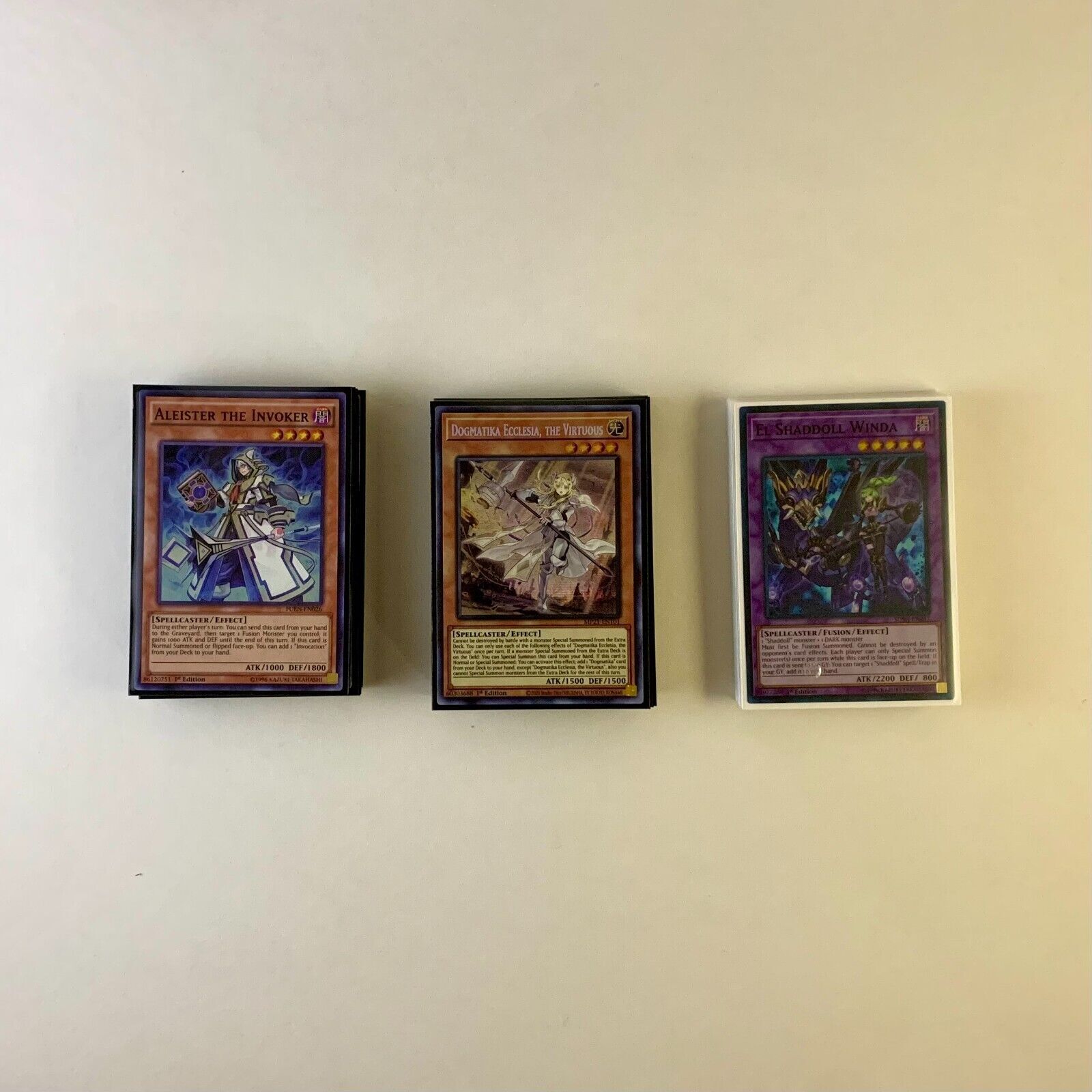 Yugioh Complete Invoked Dogmatika Shaddoll Deck! Invocation Mechaba ...