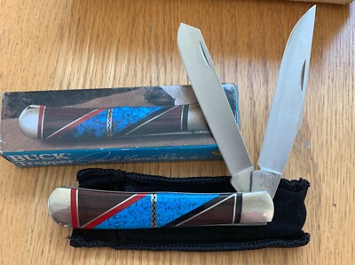BUCK YELLOWHORSE 314 KNIFE NEVER USED IN BOX D 5 | eBay