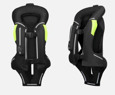 Air Bag Vest Protective System Inflatable Turtle Motorcycle Reflective ...