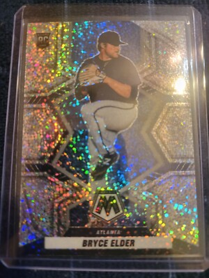 2022 Panini Mosaic Bryce Elder WHITE SPARKLE PRIZM SP RC Rookie Card ...