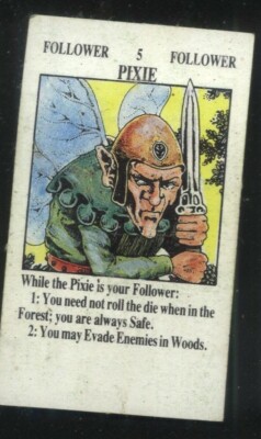 Pixie Follower Adventure Card Talisman 2nd Edition by Games Workshop ...