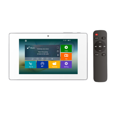 Digital Stereo Audio Amplifier,Wall Mount Audio music player touch ...