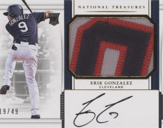 2017 Panini National Treasures - Rookie Materials Signatures Erik ...