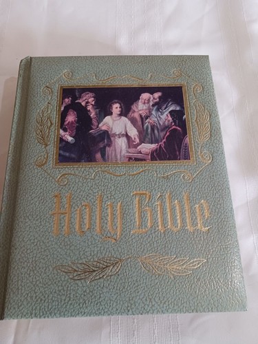 Holy Bible Catholic Heirloom Edition-New KJV Family Red Letter Master ...