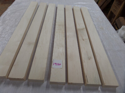 Maple hardwood timber board 7 @ 78cm x 70mm x 28mm (19160R9) stave trim ...