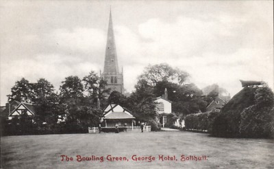 Solihull. The Bowling Green, George Hotel. | eBay UK