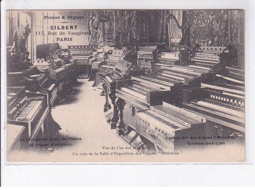 PARIS: Gilbert 115 rue de vaugirard, pianos et orgues, 75015 - très bon ...