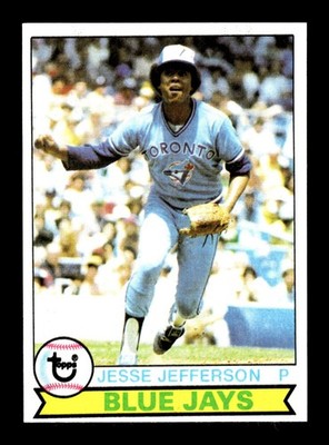 1979 Topps Baseball Set Break Jesse Jefferson #221 Toronto Blue Jays EX ...