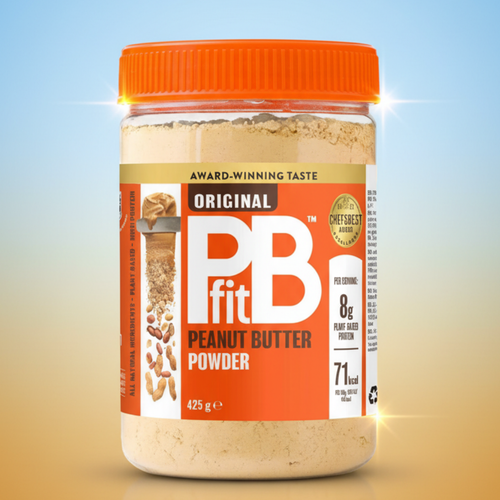 PB Fit Peanut Butter Powder 425g High Protein, 87% Less Fat, Vegan BBe ...