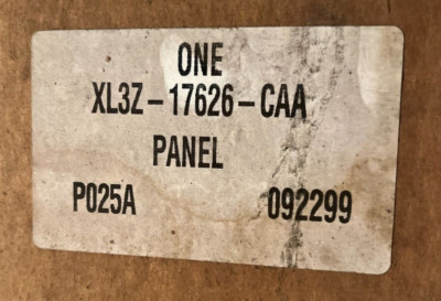 NEW Genuine Ford Valance Panel XL3Z-17626-CAA | eBay