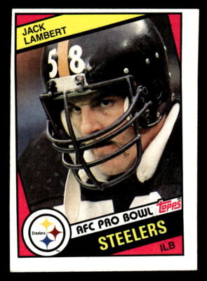 1984 Topps #167a Jack Lambert | eBay