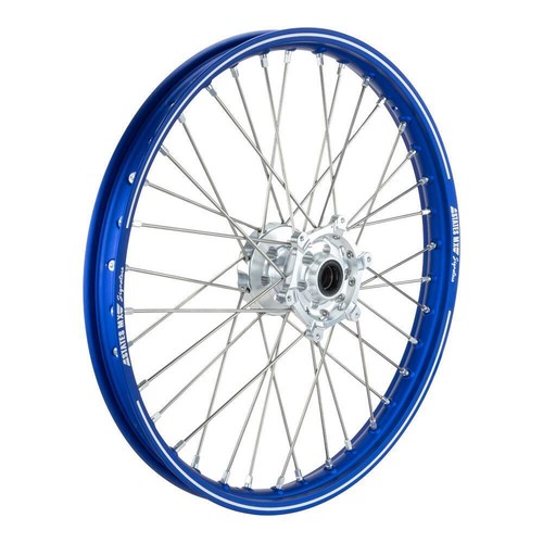 States MX Front Wheel for Yamaha YZ/YZF - 21" X 1.6" Blue/Silver | eBay