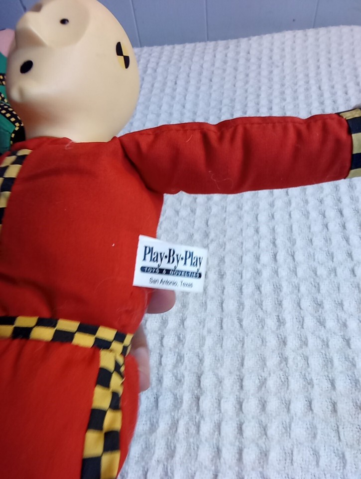 Vintage Crash Test Dummies 12” Plush Suction Cup Hands, Rubber Head ...