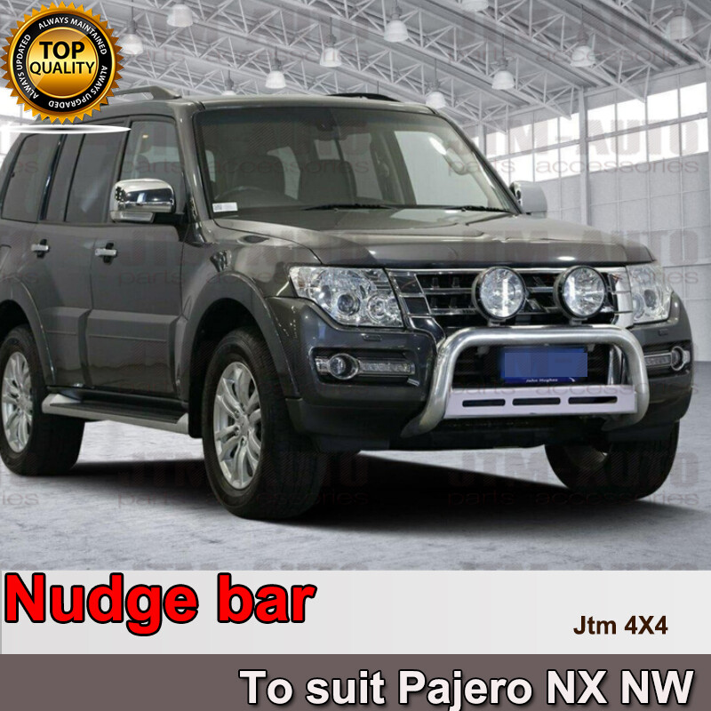 Nudge Bar 3" Stainless Steel to suit Mitsubishi Pajero NX NW 2012-2021 ...