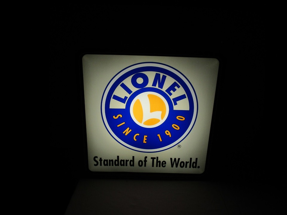 Vintage RARE Lionel POSTWAR Lighted Lionel Sign 18x18 | eBay