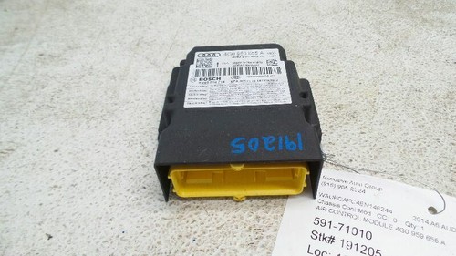 12 13 14 15 AUDI A6 AIR BAG CONTROL MODULE PART # 4G0 959 655 A | eBay