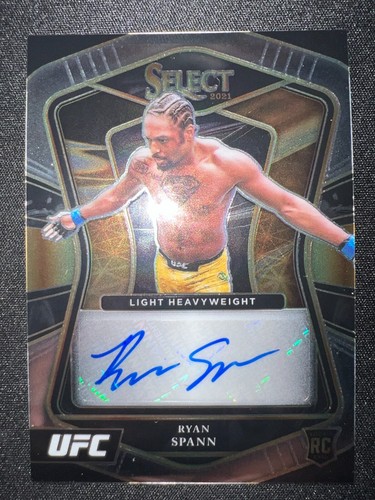2021 Panini Select UFC Rookie Signatures /149 Ryan Spann #RS-RSP Rookie ...