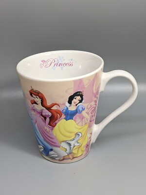 Disney Princess Mug Princess Collection - 6 Princess - Tall 4" 10oz Mug ...