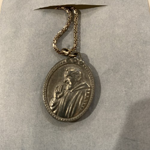 SAINT PIO FROM PIETRELCINA (PADRE PIO) MEDAL - Made in HIGH RELIEF -100 ...