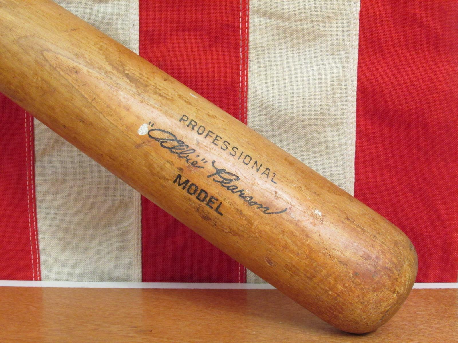 Vintage 1950s Adirondack Wood Baseball Bat Albie Pearson Professional ...