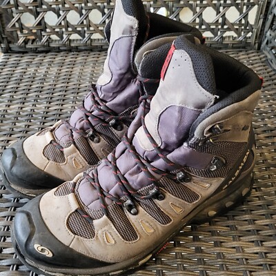 Salomon Quest 4D Chassis GTX Boots Contagrip Mens 13 Brown GORE-TEX ...
