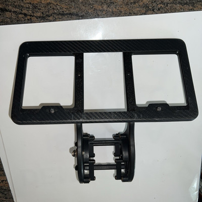 TESLA FRONT License Plate Mount - "Quick Bandit" | eBay